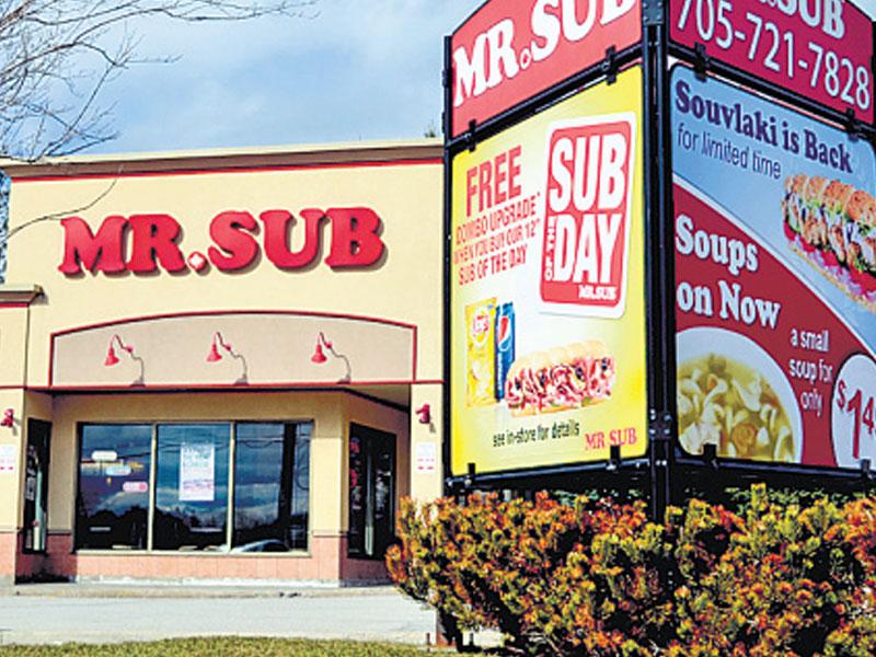 Canadian chain Mr Sub to enter India, face Quiznos, Subway - Hindustan ...
