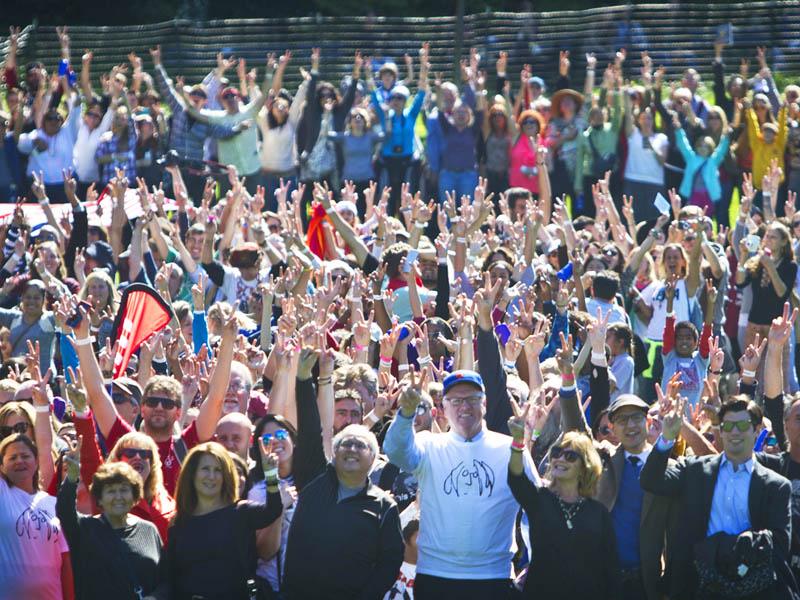 Watch | Thousands form peace sign for John Lennon’s 75th birthday ...