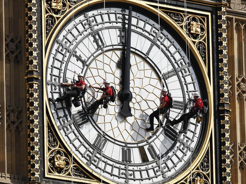 Saving the bongs: Big Ben to fall silent while under repair | World ...