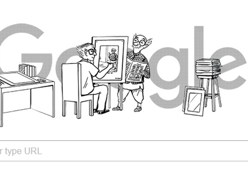 Google Doodle pays tribute to Common Man’s creator, RK Laxman ...