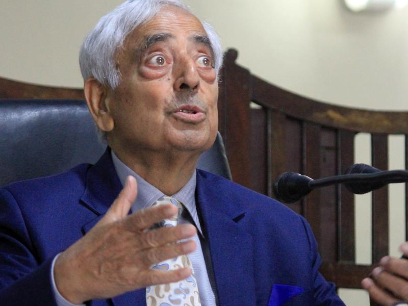 Mufti Sayeed was trying to run away from his responsibilities: NC ...