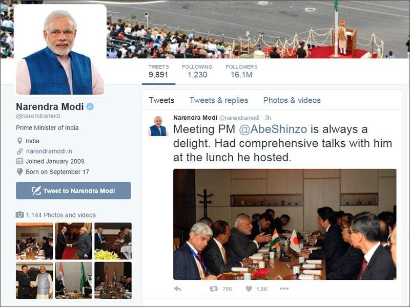 PM Modi now has over 16 million Twitter followers | Latest News India