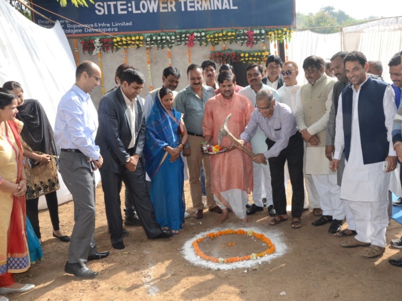 Ground broken on ambitious ropeway project in Gwalior - Hindustan Times