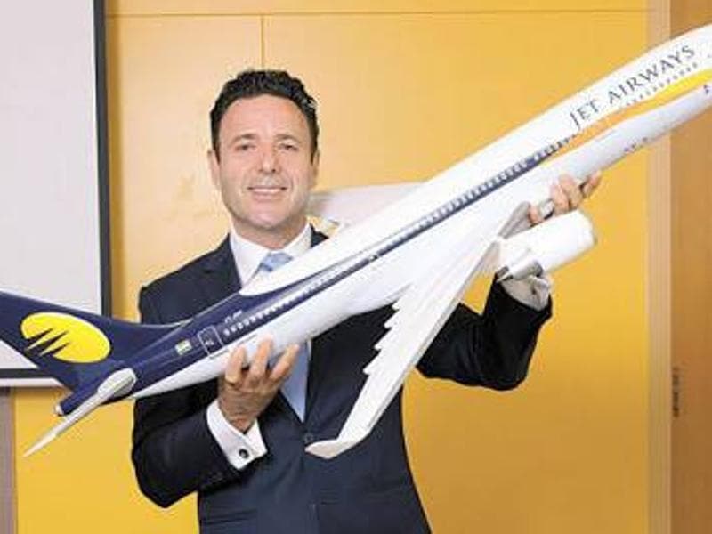 Jet Airways CEO Cramer Ball to step down - Hindustan Times