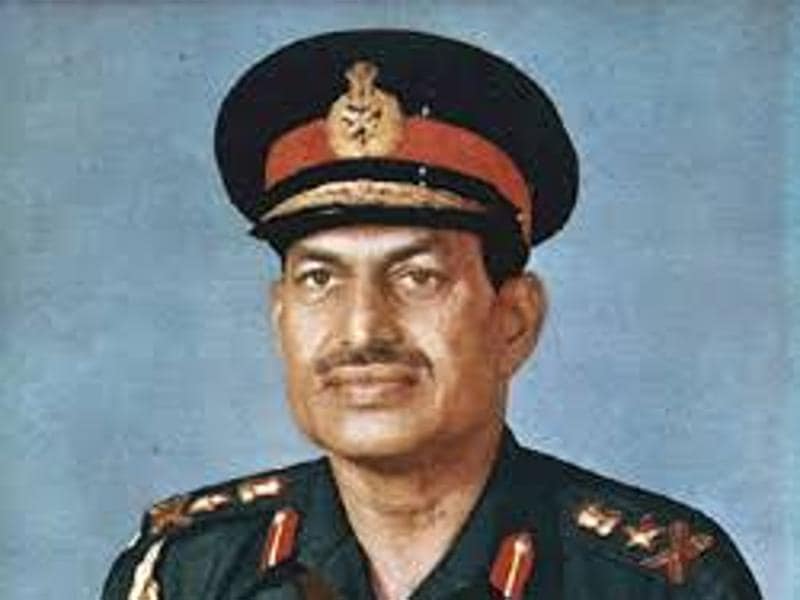 Former Army chief Krishna Rao passes away | Latest News India