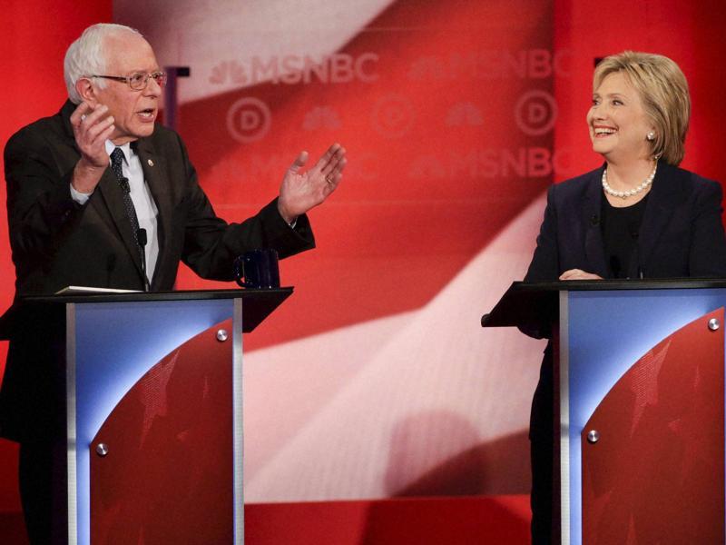 Fireworks fly as Clinton, Sanders square in first one-on-one debate ...
