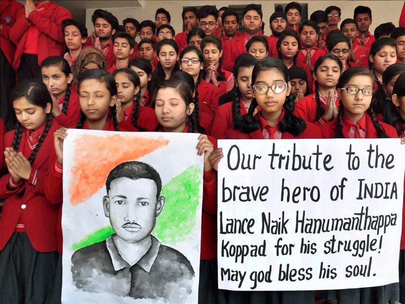 Lance Naik Hanumanthappa Quotes Eight Years Ago, We Lost A Hero. Lance