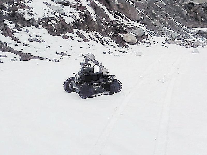 Gurgaon: Surveillance robot to help forces on tough terrains ...