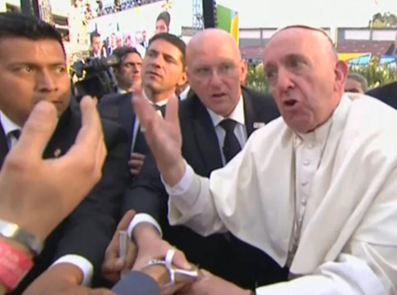 Watch | Pope Francis loses his temper during Mexico visit | Hindustan Times