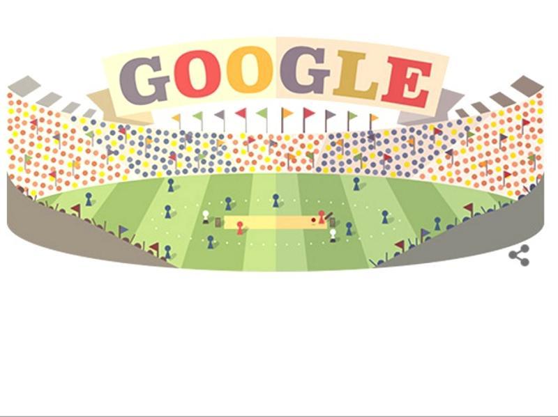 Google marks start of World T20 with colourful new doodle | Cricket