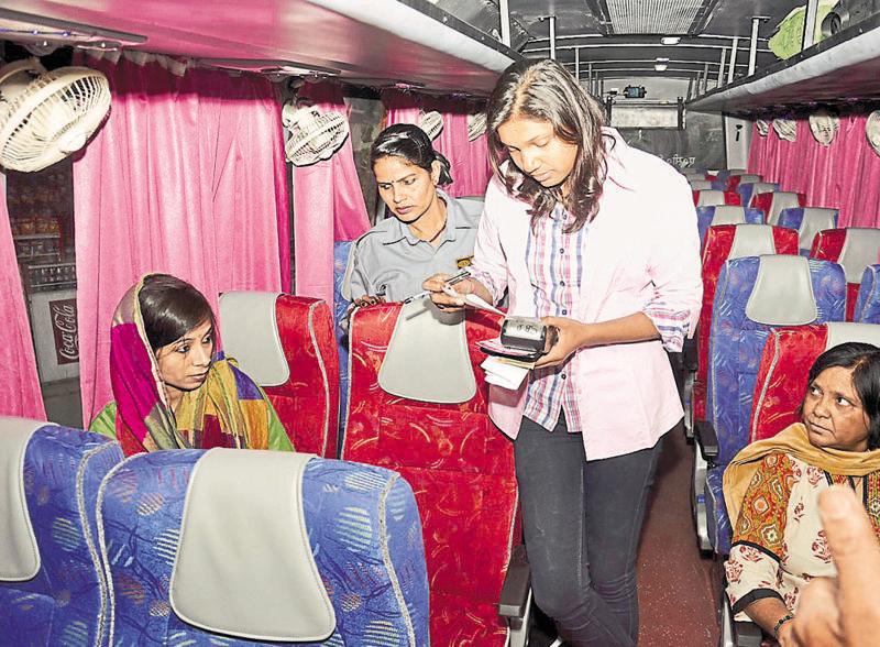Women trust these conductors of safe travel | Hindustan Times