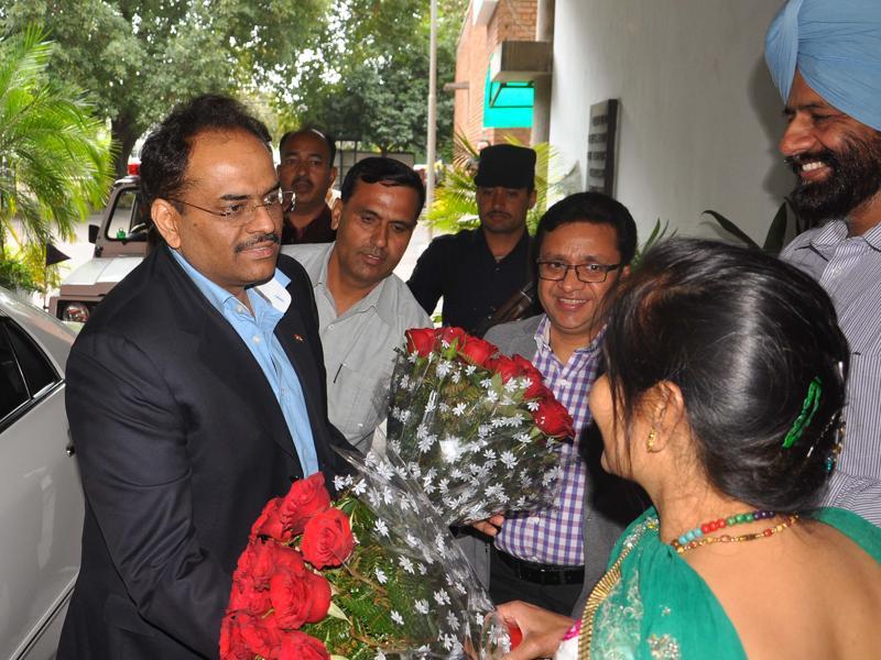 Parimal Rai takes charge as UT adviser, terms city ‘sangam’ of 3 states ...