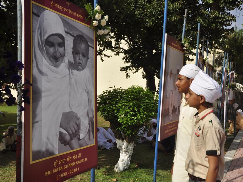 Chand Kaur’s life depicted in photographs in Bhaini Sahib gurdwara ...