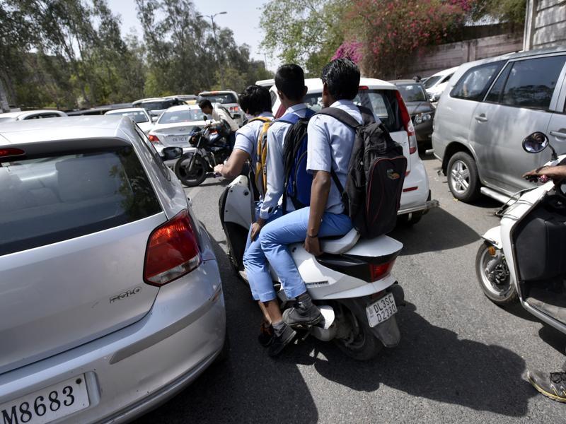 Schools look the other way as students hop on to bikes | Latest News Delhi