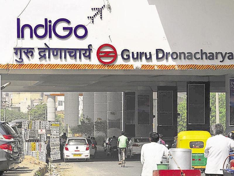 Three Gurgaon Metro stations rechristened with brand names | Hindustan ...