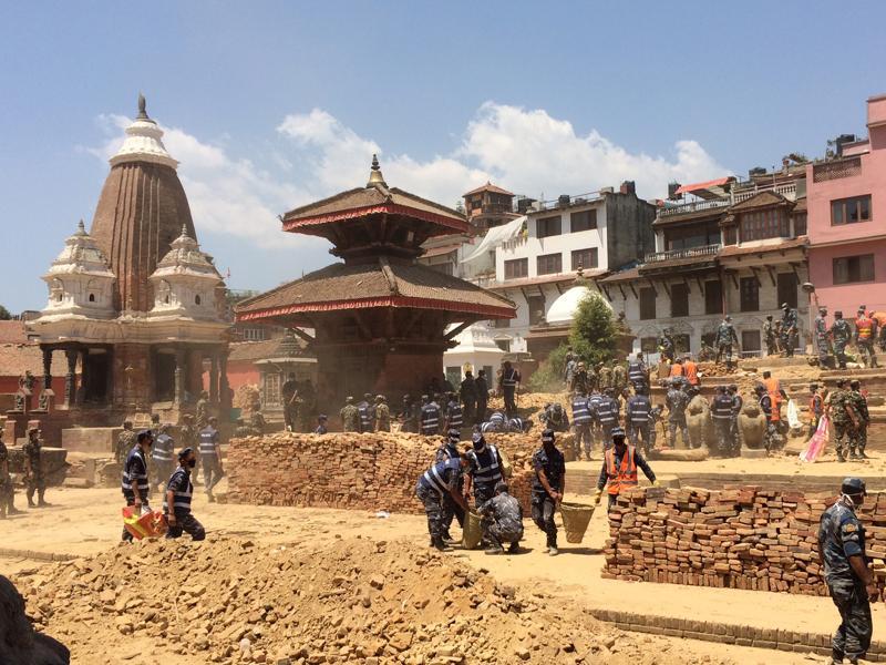 In pics | Then and now: Nepal, a year after the devastating earthquake ...