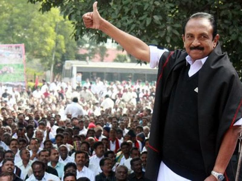 Vaiko announces won’t contest Tamil Nadu polls, DMK says he’s afraid ...
