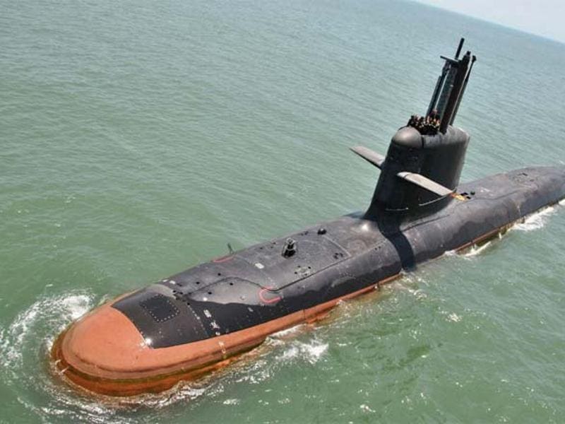 Boost for Make in India: First Scorpene-class submarine starts sea ...