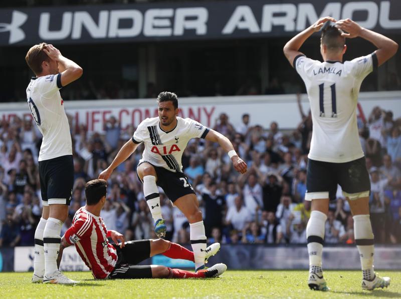 Steven Davis scores brace as Southampton pile on the misery for Spurs ...
