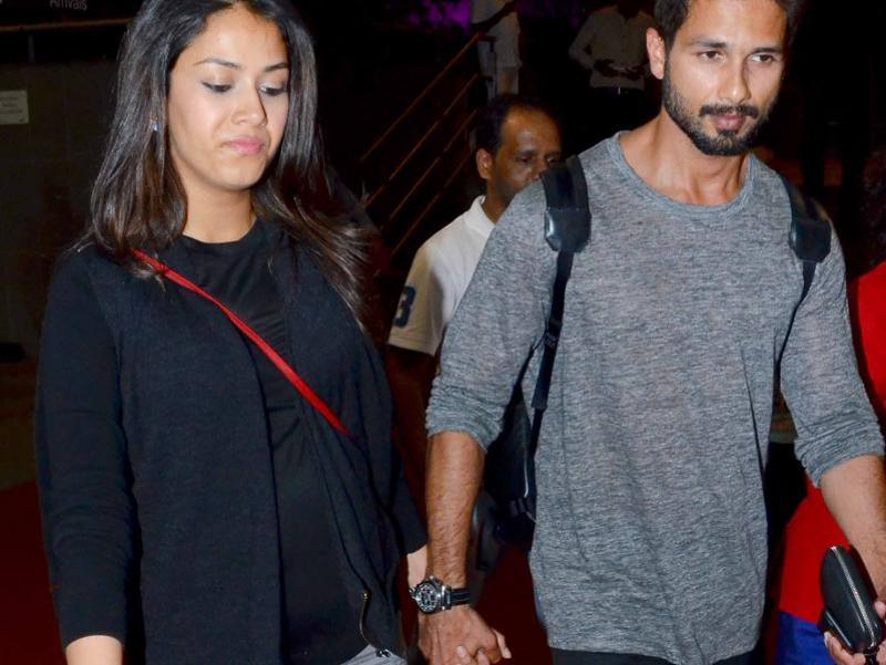In pics: Shahid Kapoor, wife return from babymoon | Bollywood