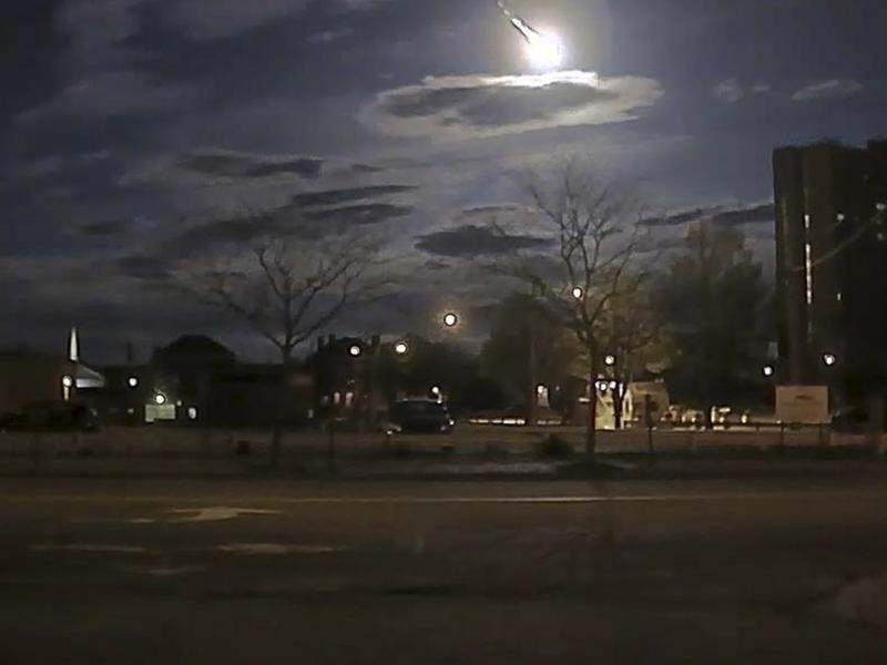 Watch | Stunning meteor burns through Portland sky in dashcam video ...