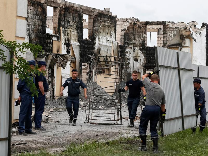 Ukraine: 17 die in fire at home for elderly near Kiev | World News