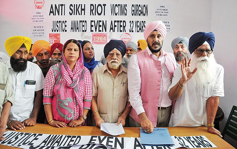 32 years on, victims of anti-Sikh riots in Gurgaon await justice ...