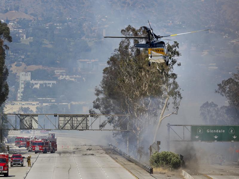 Fire scares Los Angeles as larger blazes burn across West | World News