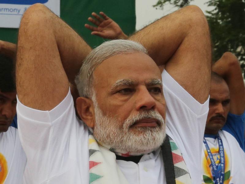 Yoga Day in Chandigarh: Watch Modi perform, and action as it happened ...