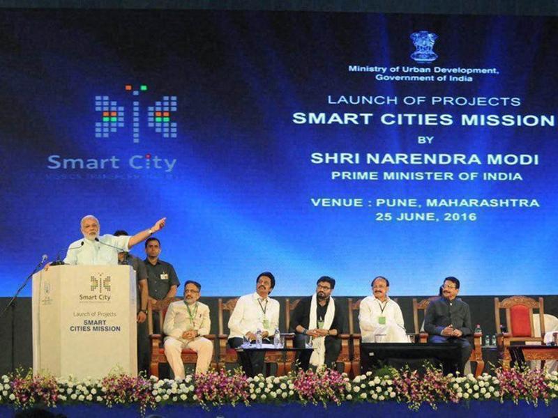 Urbanisation can mitigate poverty: PM Modi at smart city launch ...