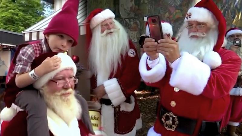 See how Santa spends his summer | Hindustan Times