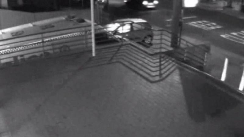 Watch | Car explodes outside police station | Hindustan Times