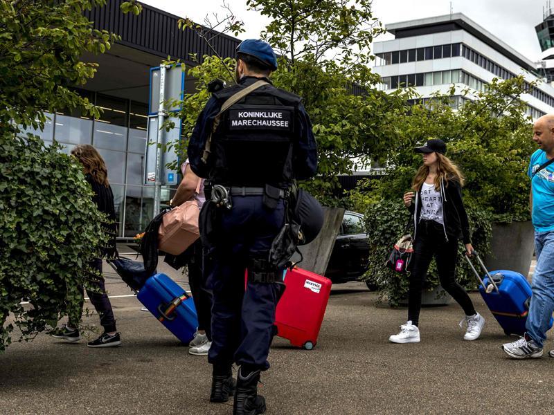 Security stepped up in and around Amsterdam airport following threat ...