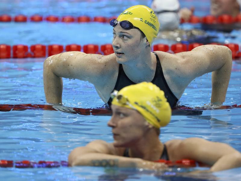 Swimming: Campbell sisters through to women’s 100m freestyle final in ...