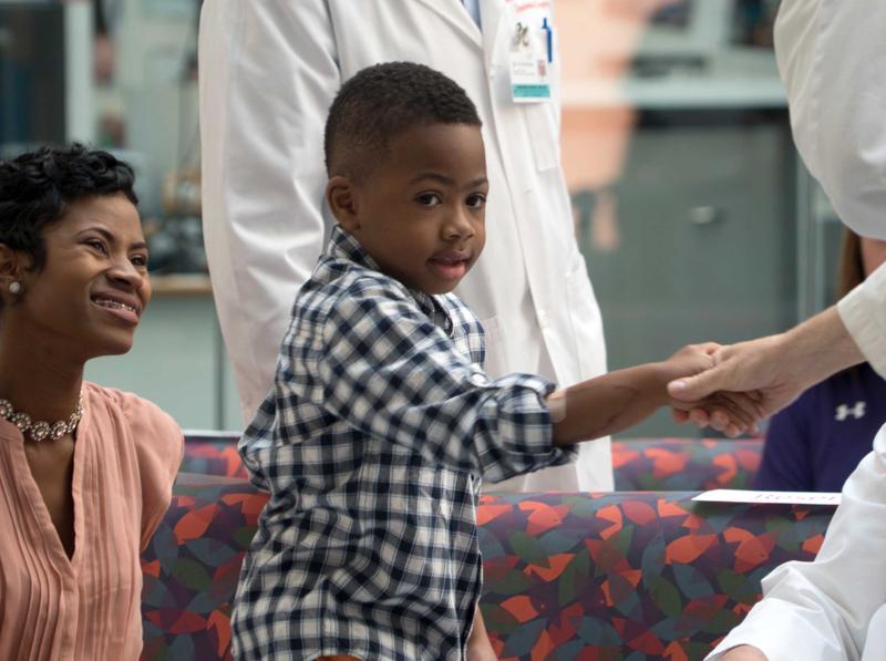 Watch | Little boy’s remarkable recovery after a double hand transplant ...