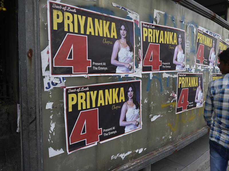 Priyanka Chopra is poster girl in DU student union elections | Latest ...