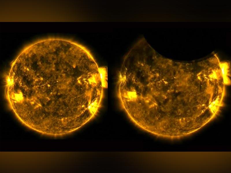 Watch | A rare double eclipse footage captured by NASA | Hindustan Times