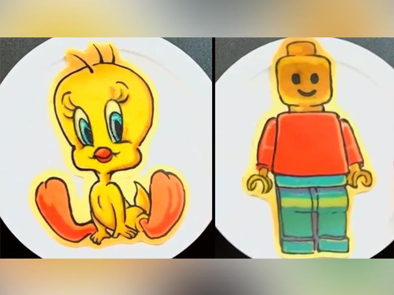 Watch | Tweetie Pie and LEGO man pancakes buzz on social media ...