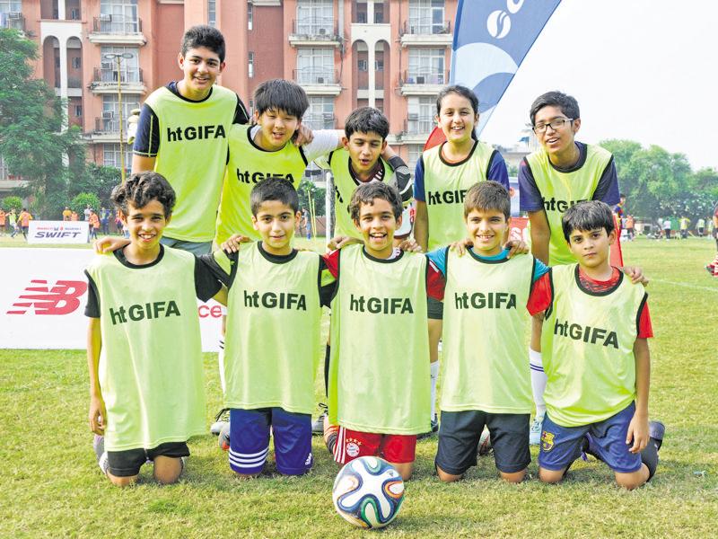 Palm Springs kids learning teamwork with HT GIFA | Hindustan Times