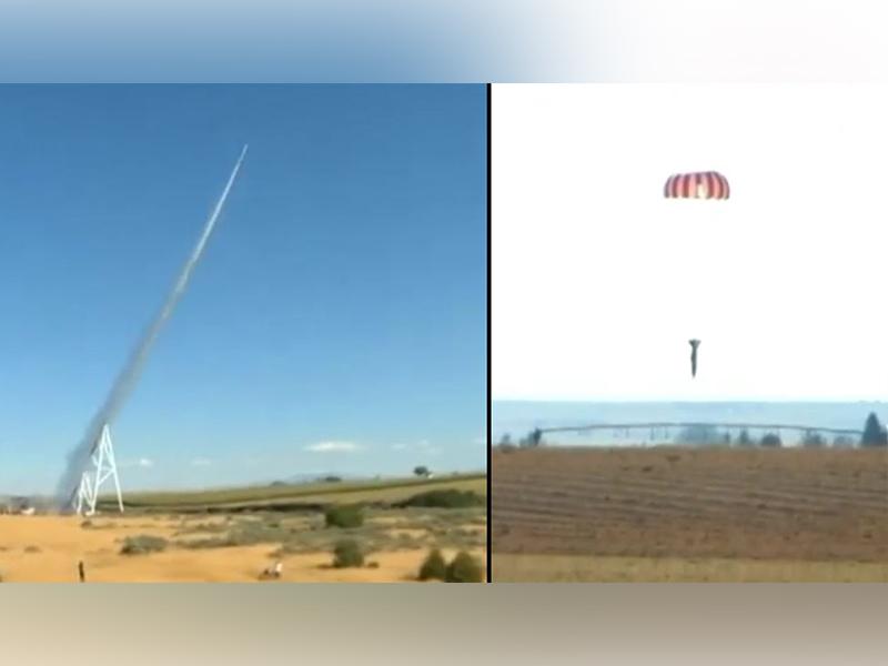 Watch | Rocket man flies over Snake River Canyon | Hindustan Times