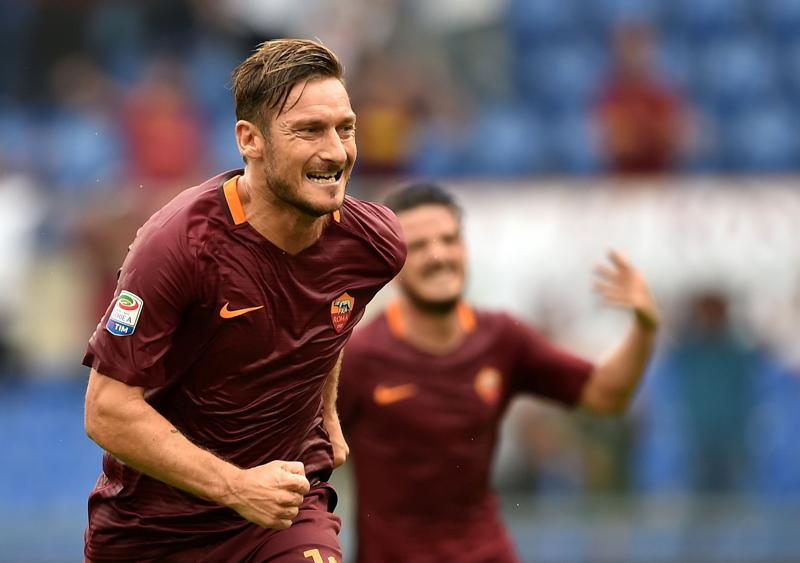 King of Rome: One-club man Francesco Totti shows age is just a number ...