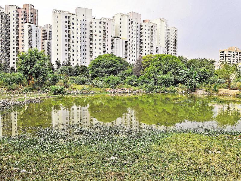 Gurgaon civic body maps water bodies to remove encroachments | Hindustan Times