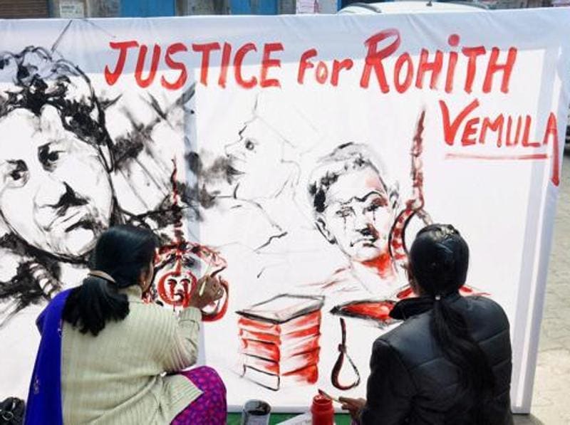 Rohit Vemula’s Dalit status not established: HRD panel | Latest News India