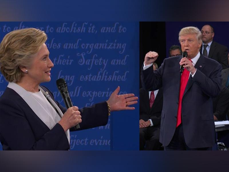 Watch | Trump, Clinton spar over Hillary’s emails | Hindustan Times