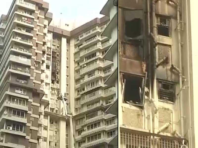 Watch | Fire at Mumbai residential complex, two dead | Hindustan Times