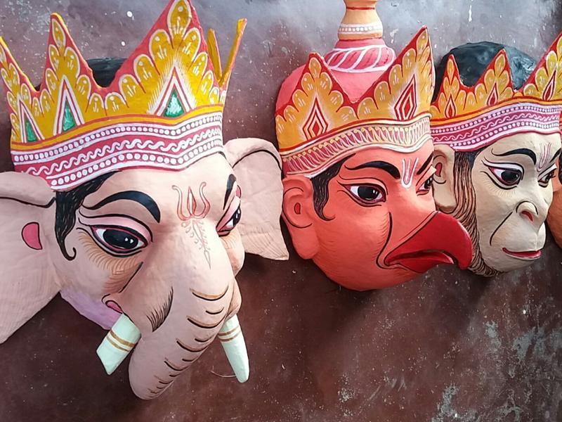 From plays to lockets, lighter masks revive Assam’s traditional mukhas ...