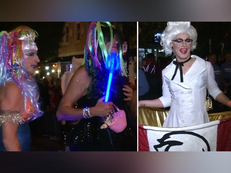 Watch | LGBT community participate in a bizarre race | Hindustan Times