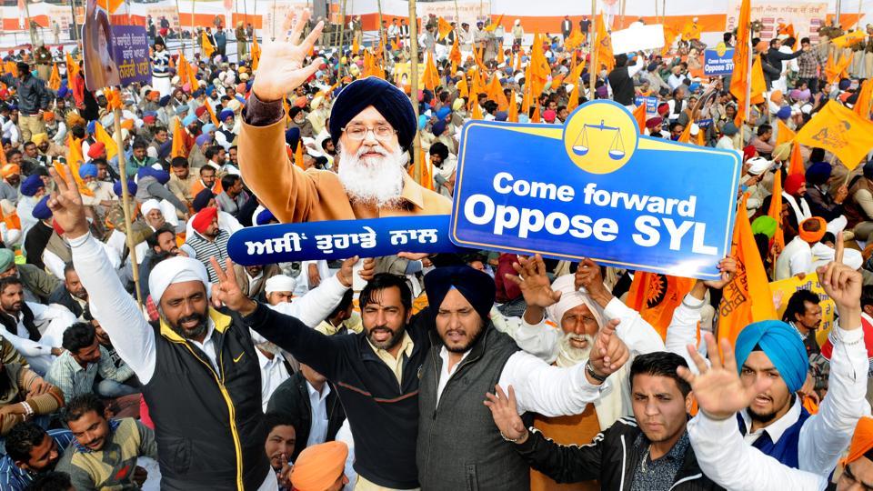 Songs and bhangra prelude to SAD’s govt rally over SYL water ...