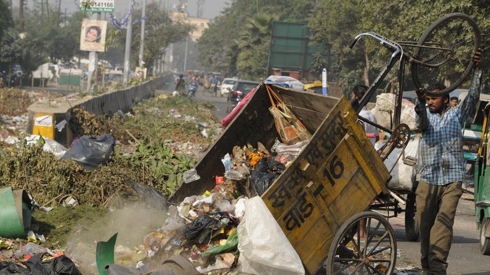 Sanitation workers’ protest: Garbage on the streets, Noida becomes a ...