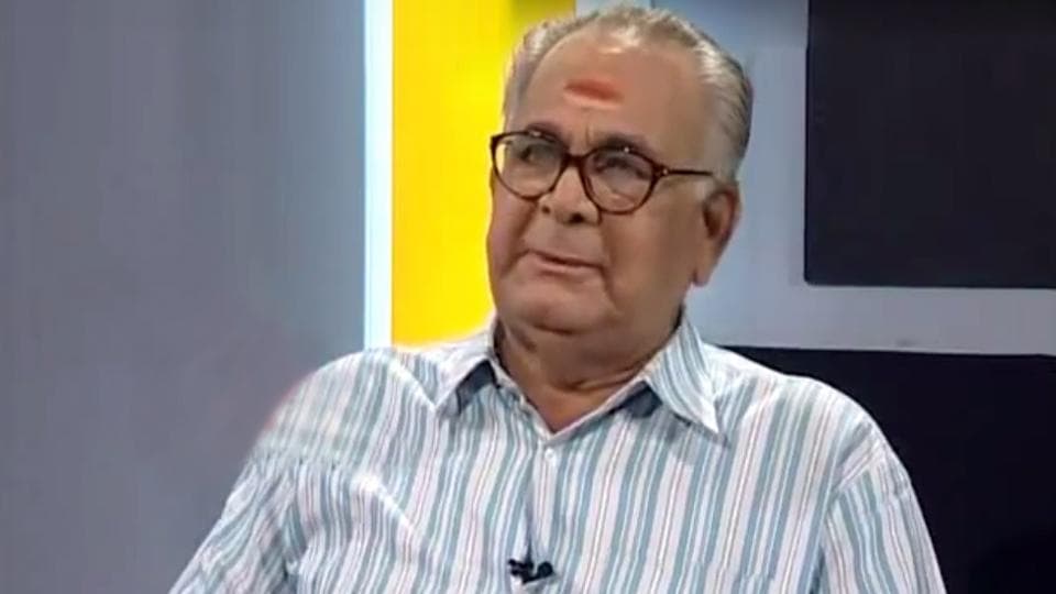 Veteran Malayalam actor Jagannatha Varma dies at 77 | Hindustan Times
